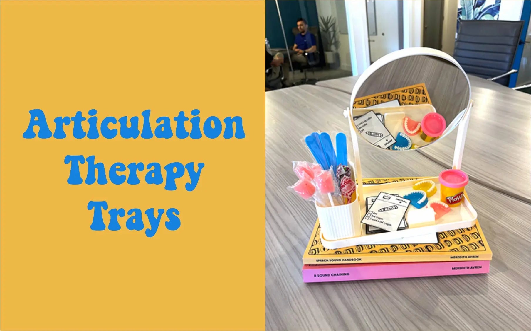 Articulation Therapy Trays - Blog Post With Links