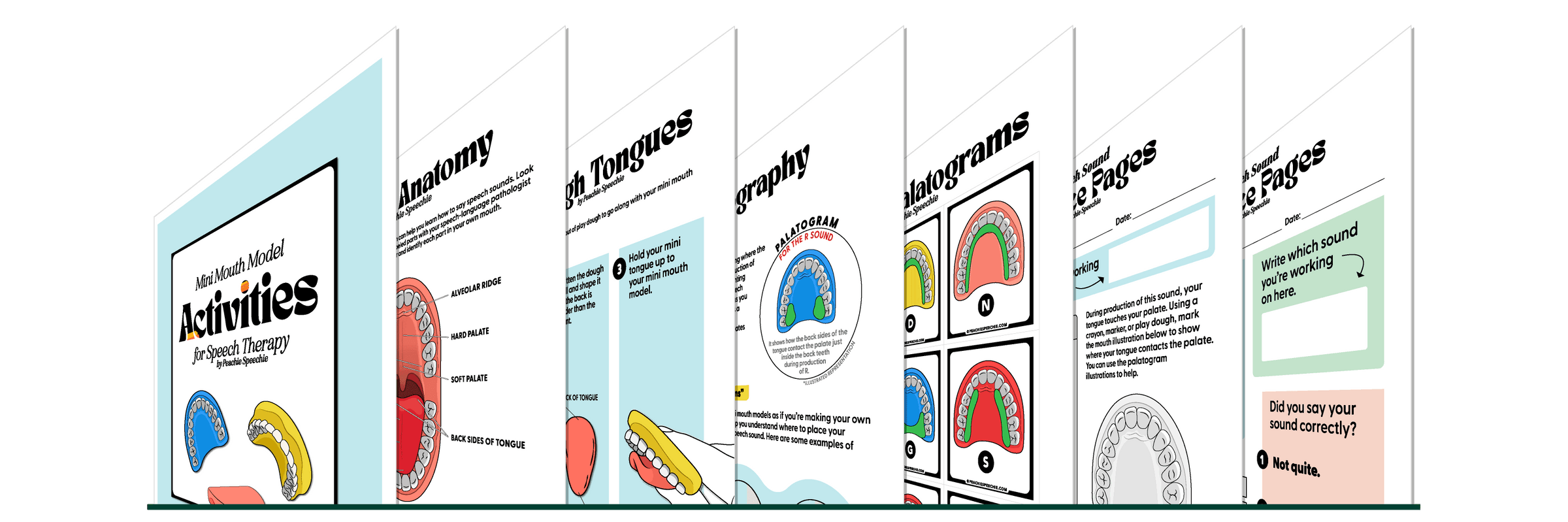 Shop Mini Mouth Models from Peachie Speechie