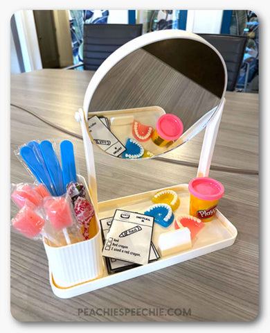 Articulation Therapy Trays - Blog Post With Links