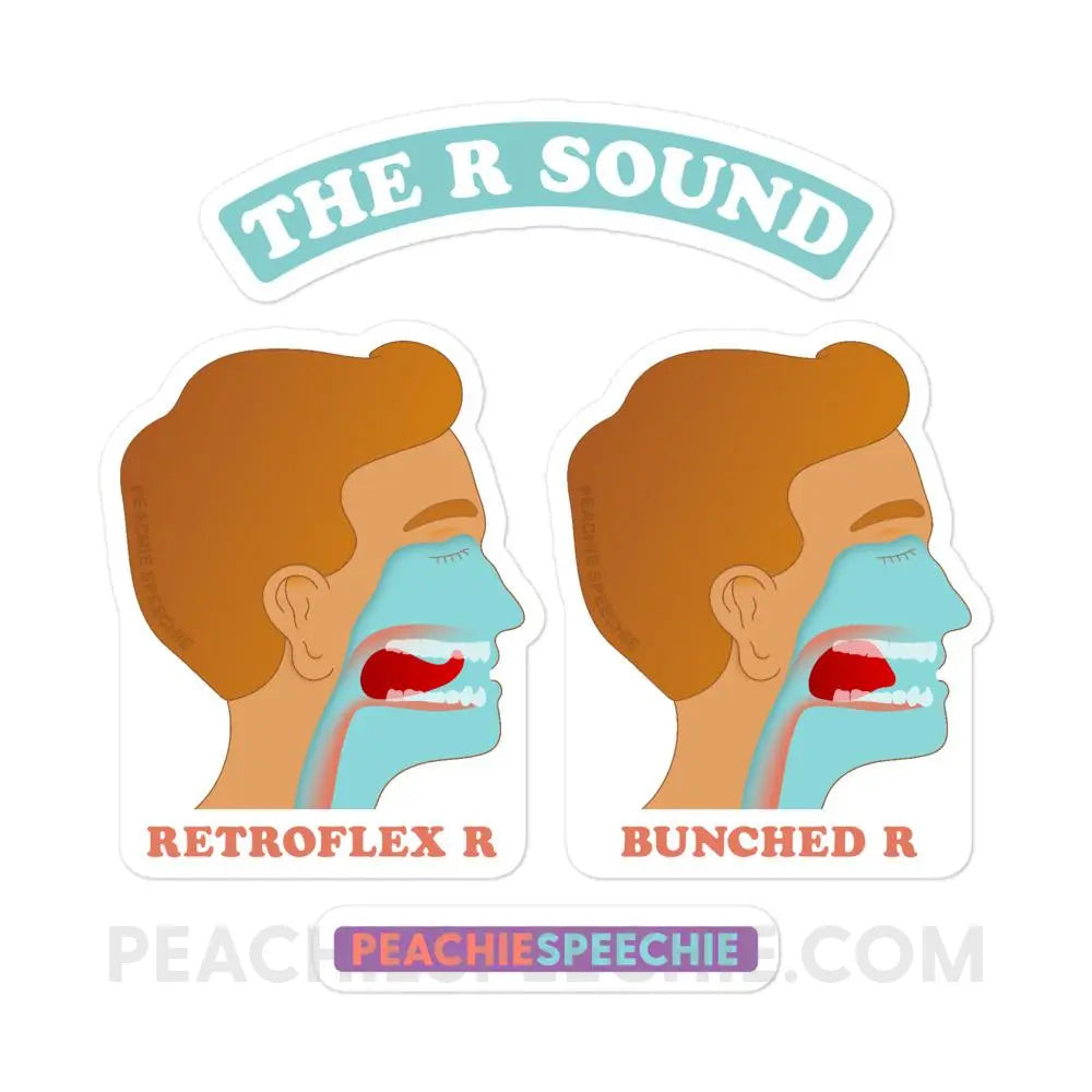 Retroflex R and Bunched R Stickers