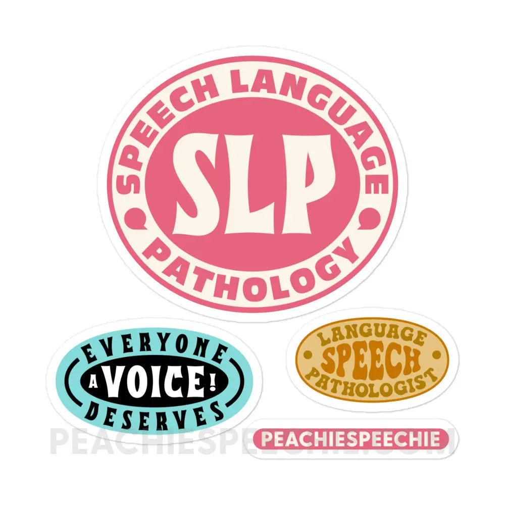 SLP Oval Stickers